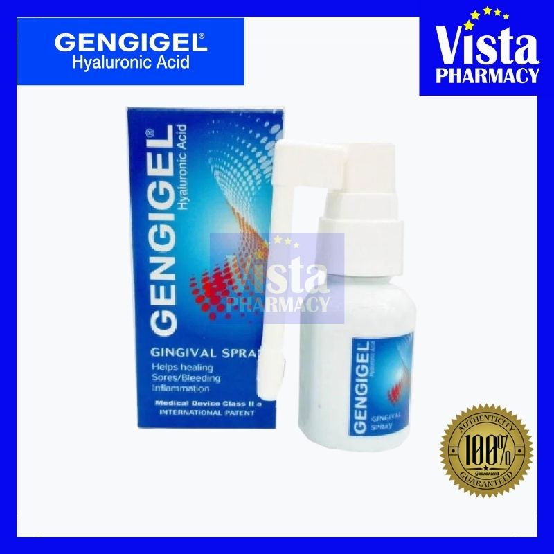 [EXP : 07/2026] Gengigel Hyaluronic Acid Gingival Spray (20ml) | Shopee ...
