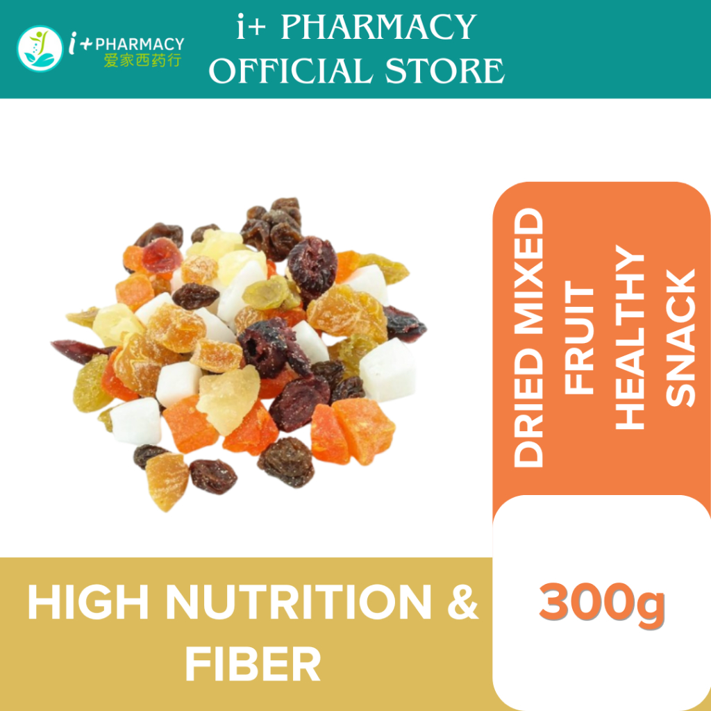 [i+ PHARMACY] Dried Mixed Fruit Healthy Snacks 300g (Ready to Eat) 综合蔬菜 ...