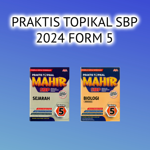 2024 BUKU KERJA PRAKTIS TOPIKAL SBP TING 5 Nusamas | Shopee Malaysia