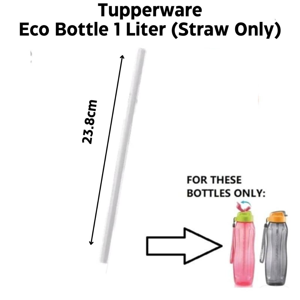 Tupperware Eco Bottle 1 Liter Straw Only (1 pc) | Shopee Malaysia