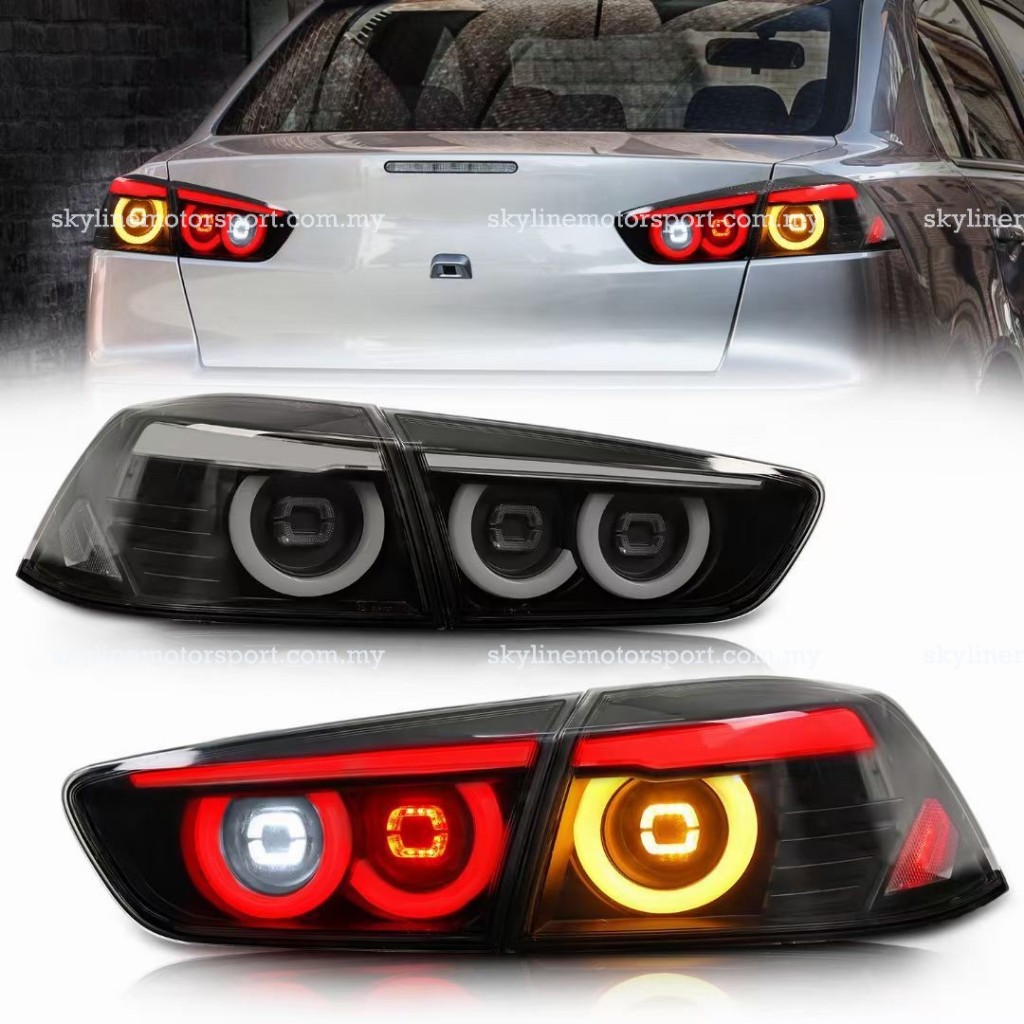 Mitsubishi Lancer Proton Inspira Led Tail Lamp Bar Ring Smoke | Shopee ...