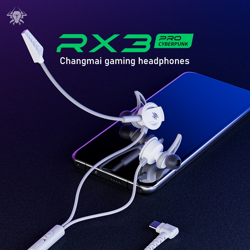 Plextone Xmowi RX3 Pro Cyberpunk PUBG Gaming Earphone Bass Headset In ...
