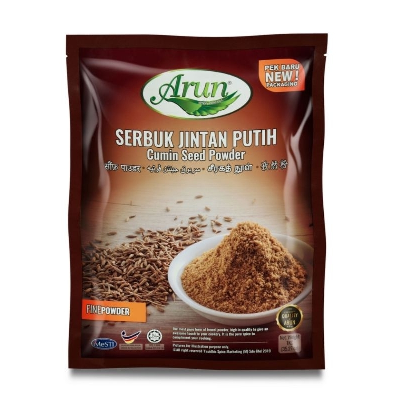 ARUN SERBUK JINTAN PUTIH/CUMIN SEED POWDER 200G | Shopee Malaysia