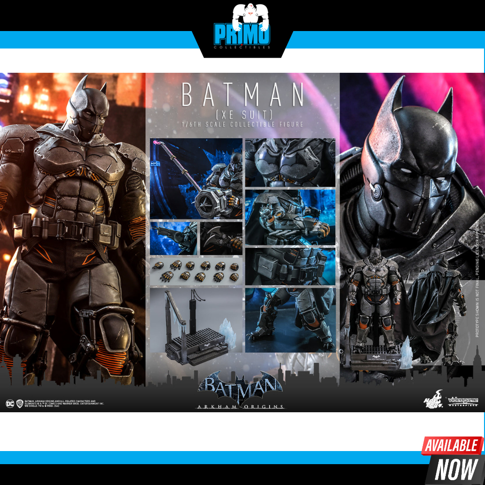 Hot Toys - VGM52 - Batman: Arkham Origins - 1/6th scale Batman (XE Suit ...