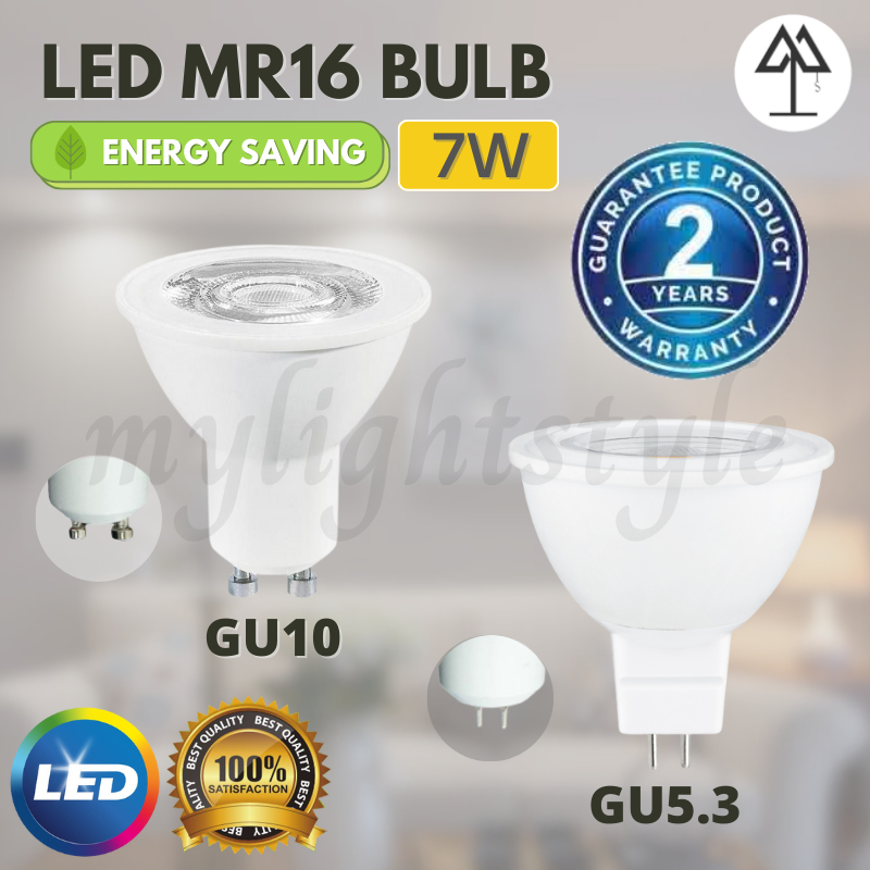 LED 7W MR16 Bulb GU10 GU5.3 Mentol Spotlight Track Light Tracklight ...