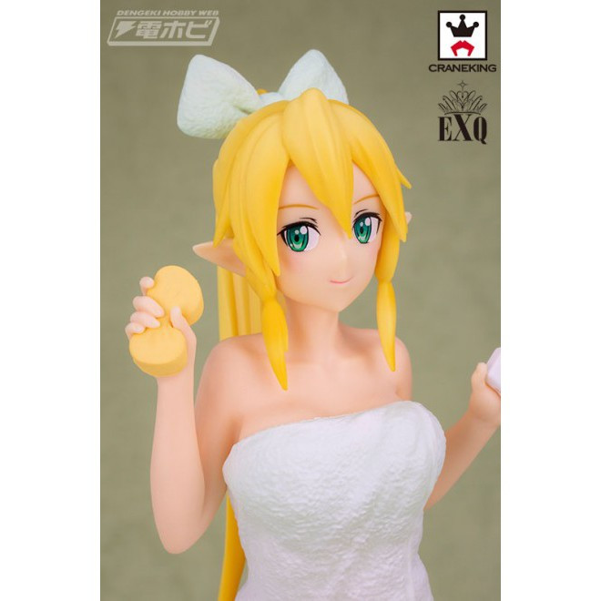 Banpresto EXQ SAO Sword Art Online Code Register Yukemuri Leafa ...