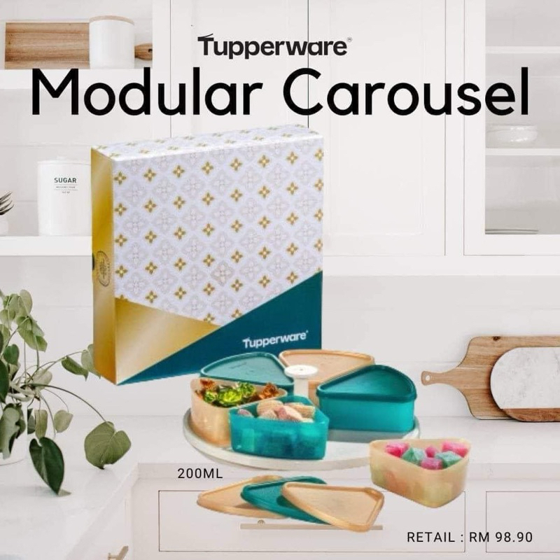 Raya Tupperware Modular Carousel 1 set | Shopee Malaysia