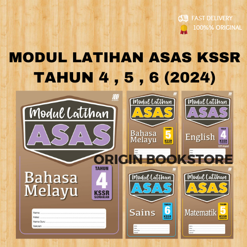 [OG] Buku Latihan 2024: Modul Latihan Asas KSSR Semakan Tahun 4 / 5 / 6 - Sasbadi | Shopee Malaysia