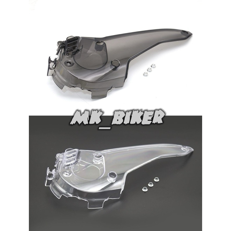 HONDA ADV 160 ADV160 PCX 160 CVT ENGINE COVER CARBON TRANSPARENT SMOKE ...