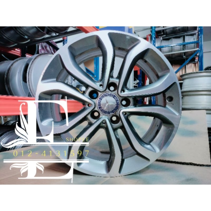 USED SPORT RIM 17 INCH MERCEDES BENZ C200 W202 W204 RM1180 4PC ( KENA ...