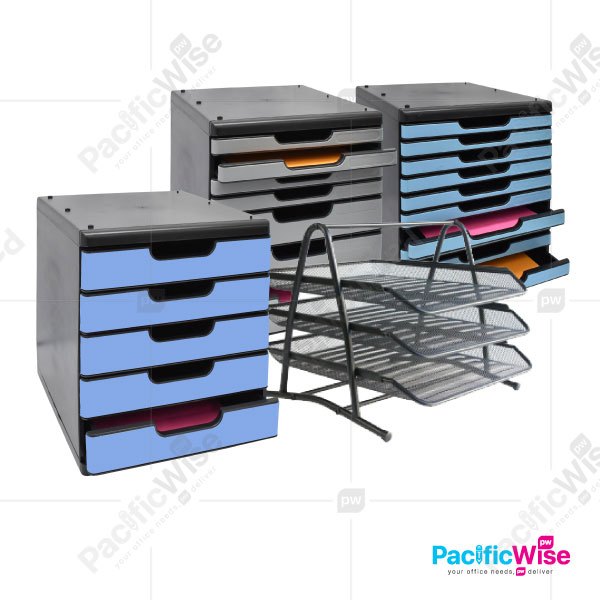 Document Drawer & Tray for A4 Paper/Plastic & Metal (3 Tier / 5 Tier ...