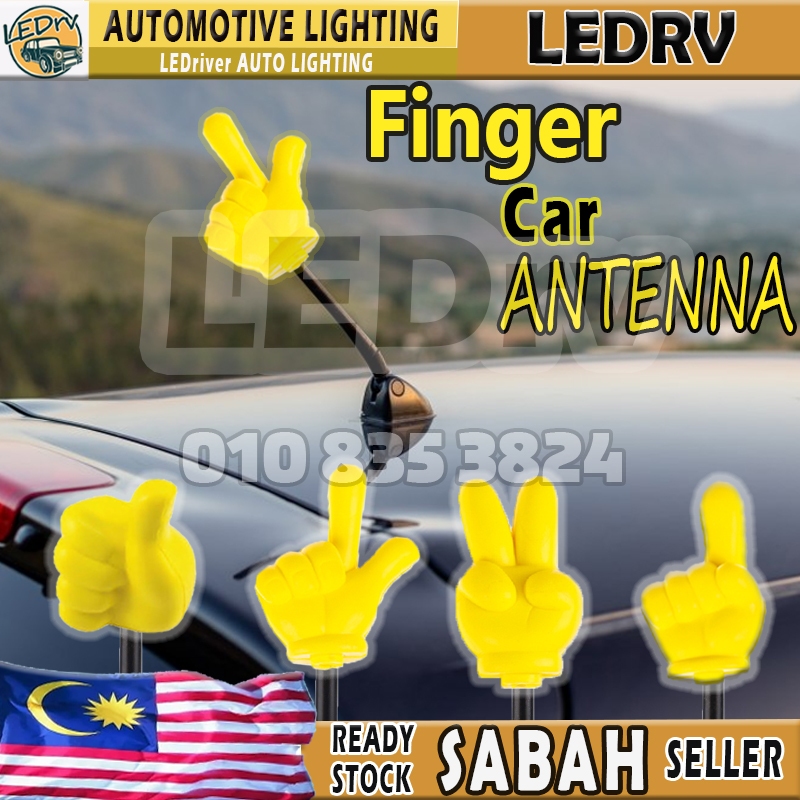 Cute Finger Car Antenna Topper | Shopee Malaysia