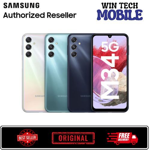 Samsung Galaxy M34 5G | 6GB/8GB RAM | 128GB ROM | 6000mAh Battery ...