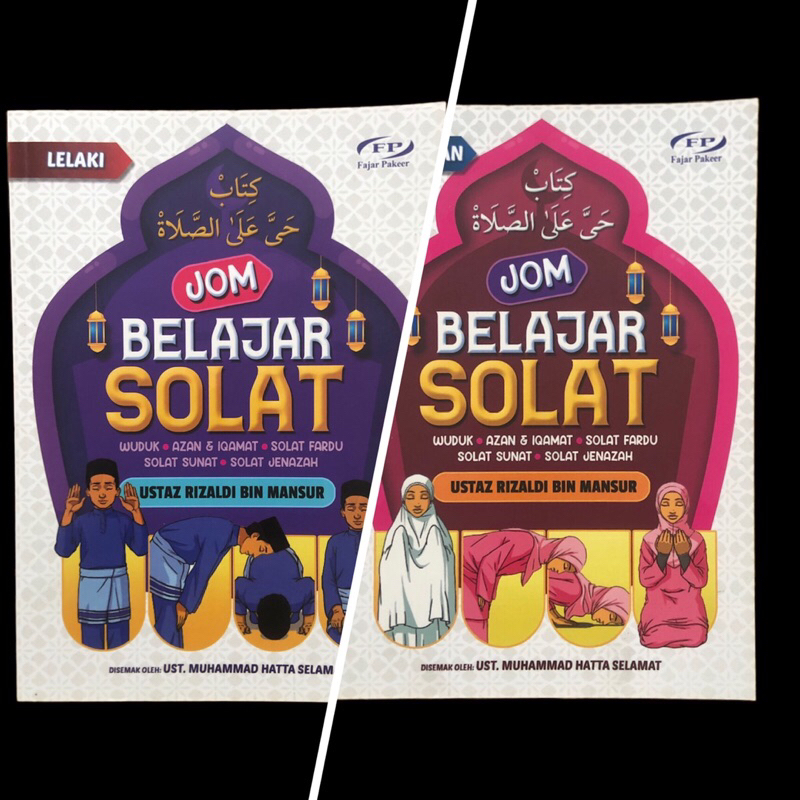 JOM BELAJAR SOLAT ( LELAKI / PEREMPUAN ) | Shopee Malaysia
