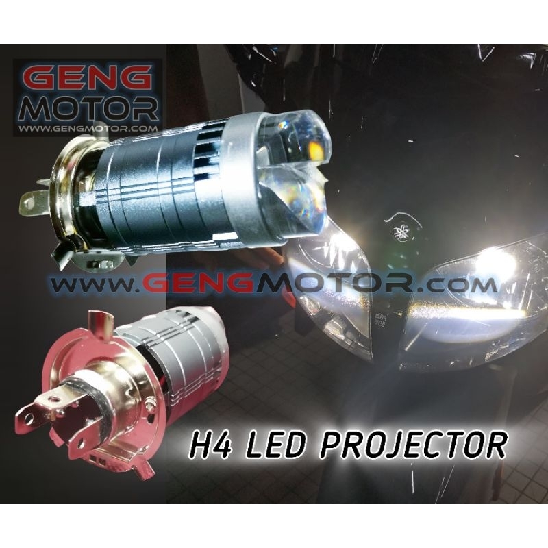 H4 LED PROJECTOR BULB MENTOL GTR1400 FJR1300 ST1300 CB500X CBX750 V ...
