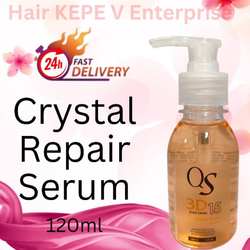 QS 3D 15 Crystal Repair Serum 120ml | Shopee Malaysia