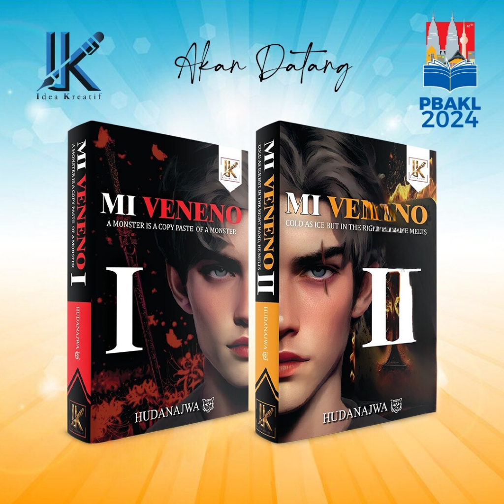 🔥PRE-ORDER MI VENENO 1 & 2 BY HUDANAJWA | PBAKL 2024 | NOVEL IKP | NEW NOVEL | IDEA KREATIF ...