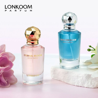 LONKOOM Perfume ETERNAL BLOOM/TIMELESS ELIXIR EDP 50ml Longlasting ...