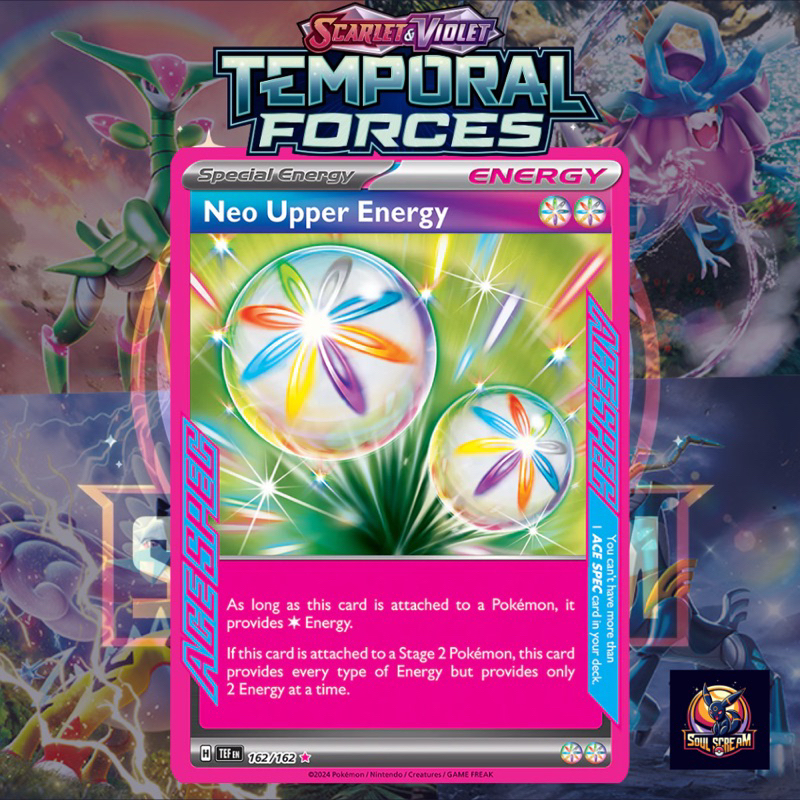Pokemon TCG Neo Upper Energy Temporal Forces | Shopee Malaysia