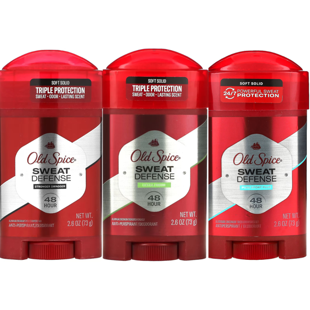 Old Spice, Sweat Defense Anti-Perspirant Deodorant, Soft Solid, Swagger ...