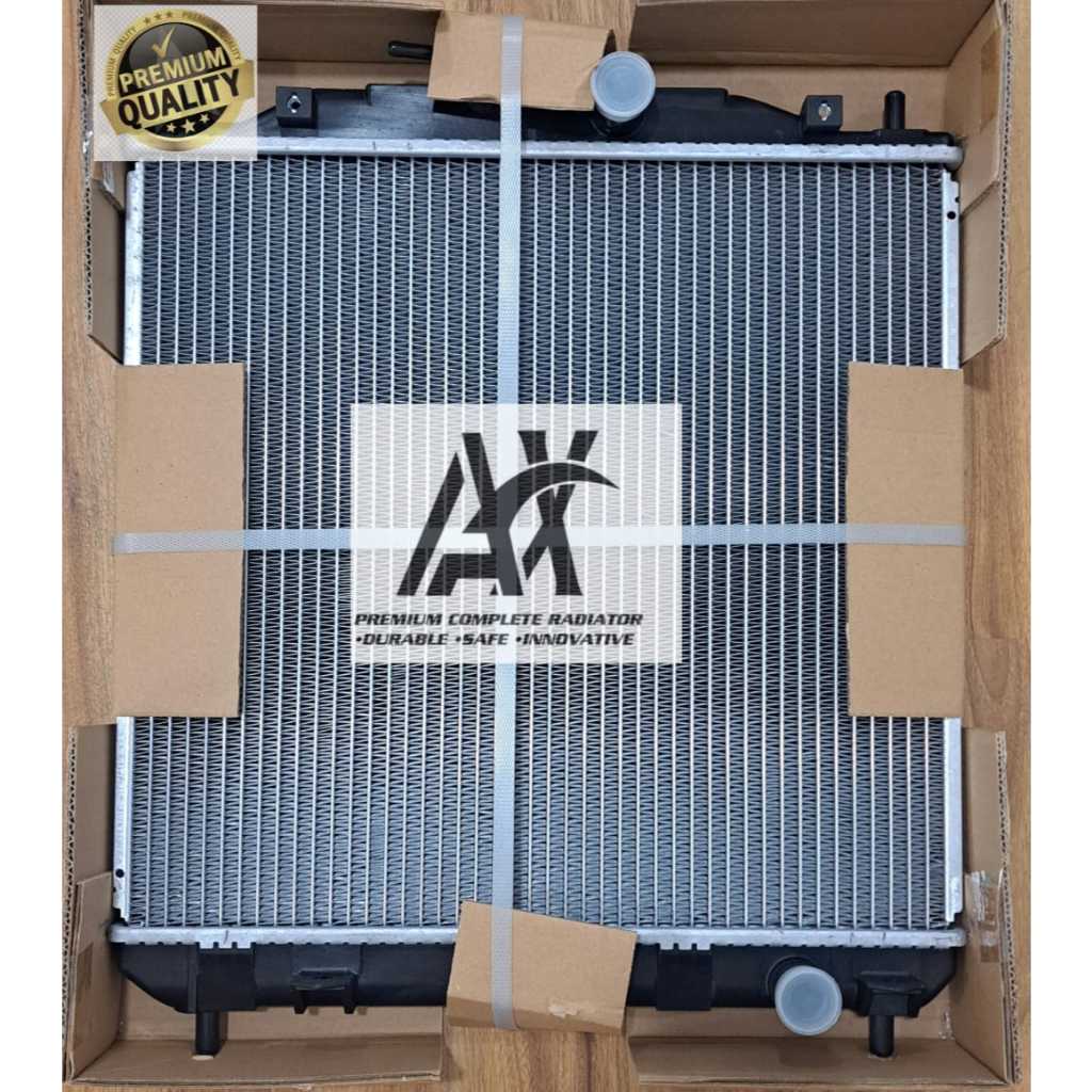 RADIATOR TOYOTA AVANZA F601 MANUAL (DOUBLE LAYER) 22mm TANGKI AIR ...