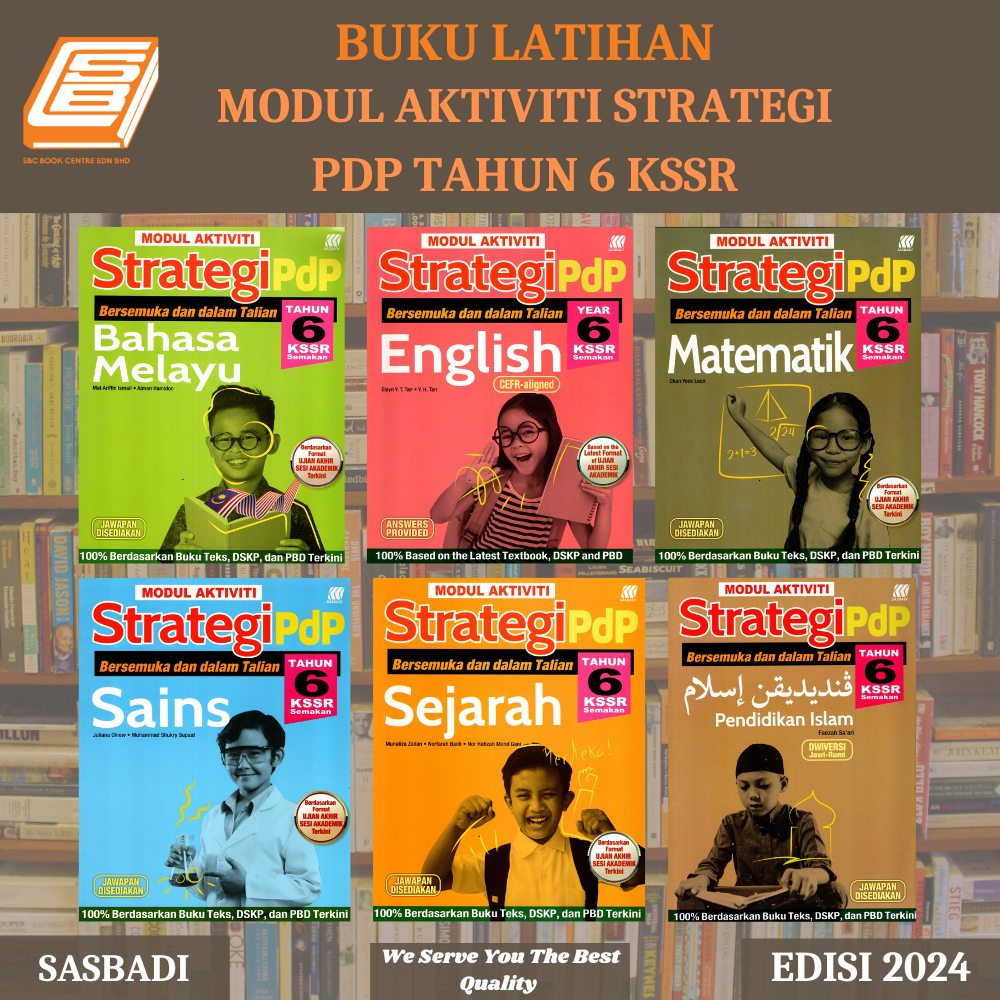 [SBCB] Buku Latihan : Modul Aktiviti Strategi PDP Tahun 6 KSSR semakan ( Sasbadi ) | Shopee Malaysia