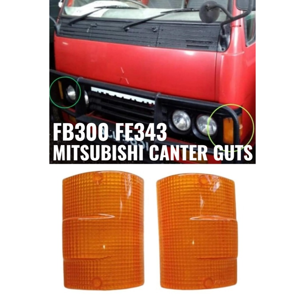 Mitsubishi Canter Guts FB300 FE434 Side Angle Signal Turn Lamp Lens ...
