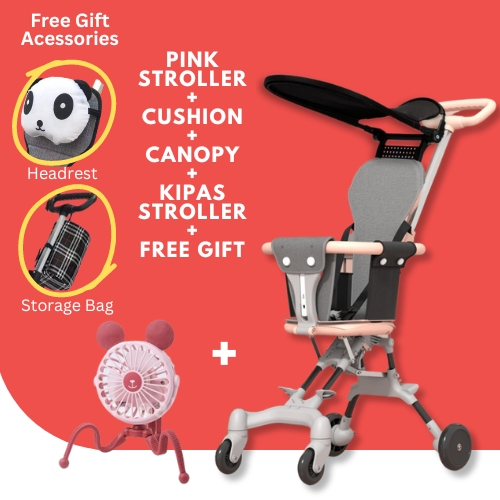 Stroller Baby Magic Stroller Baby Stroller With Seat Belt | Shopee Malaysia