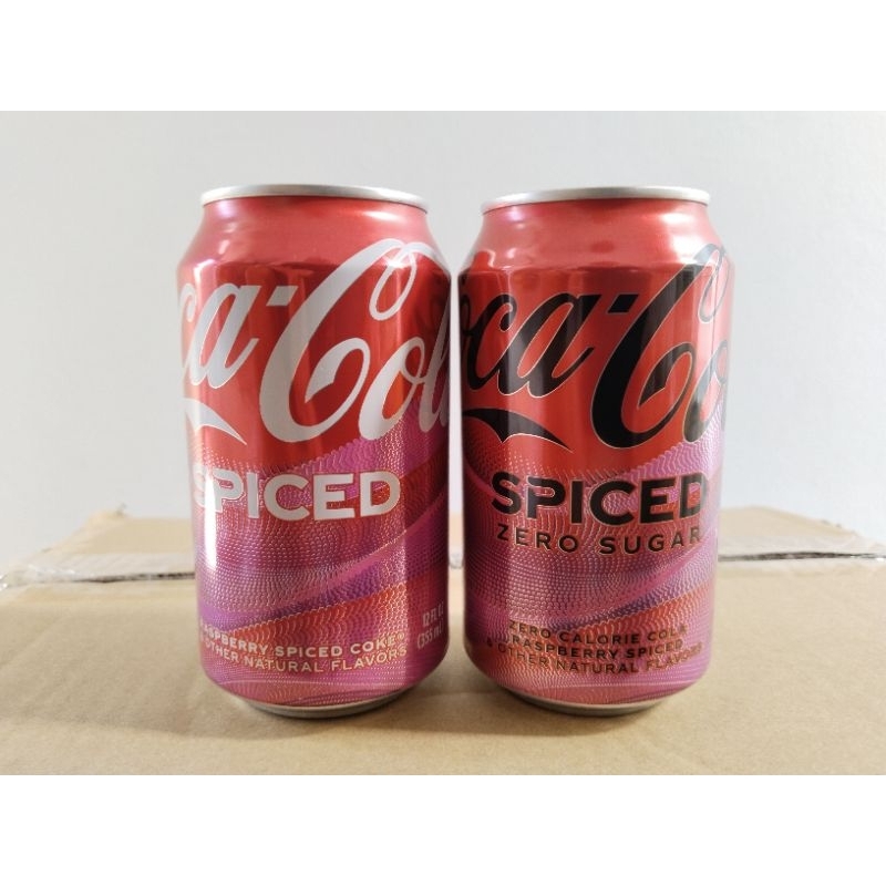 USA Coca Cola Coke Spiced Empty Can set | Shopee Malaysia