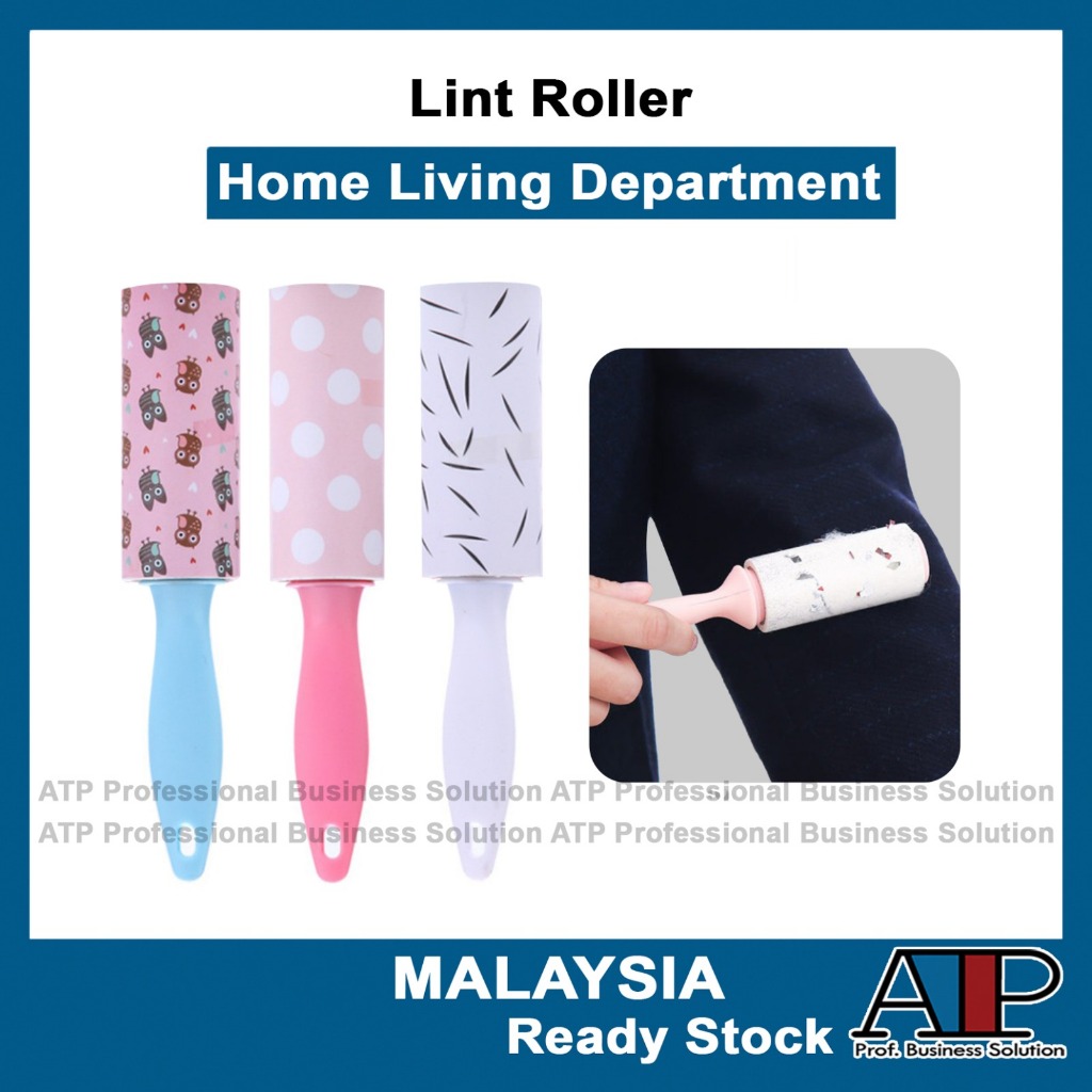 Laundry👕 Lint Roller Pengelek Lin Pet Hair Remover Dust Hair Removal ...
