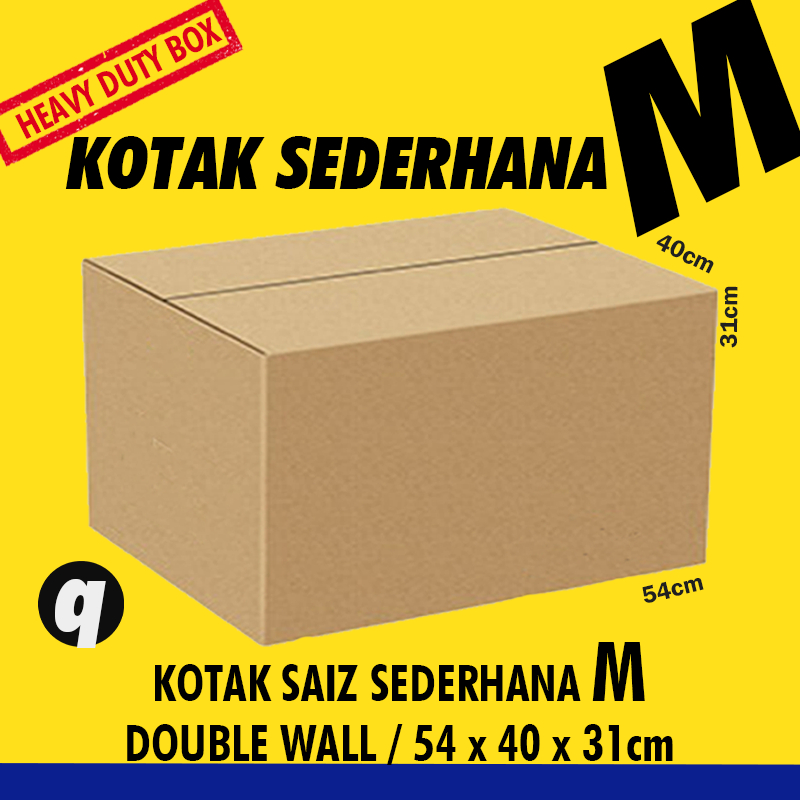 Kotak Simpan Dokumen Saiz Sederhana M Size Box | Shopee Malaysia