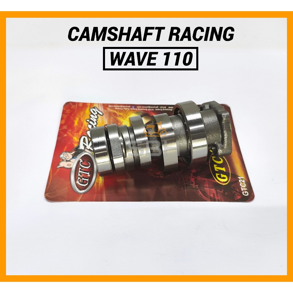 [100% ORIGINAL] WAVE 110 CAMSHAFT RACING CAM SHAFT RACING HIGH CAM ...