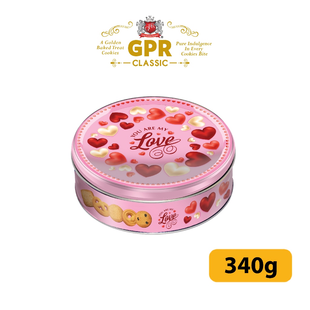 GPR Butter Cookies (340g) – Love Tin Design | Shopee Malaysia