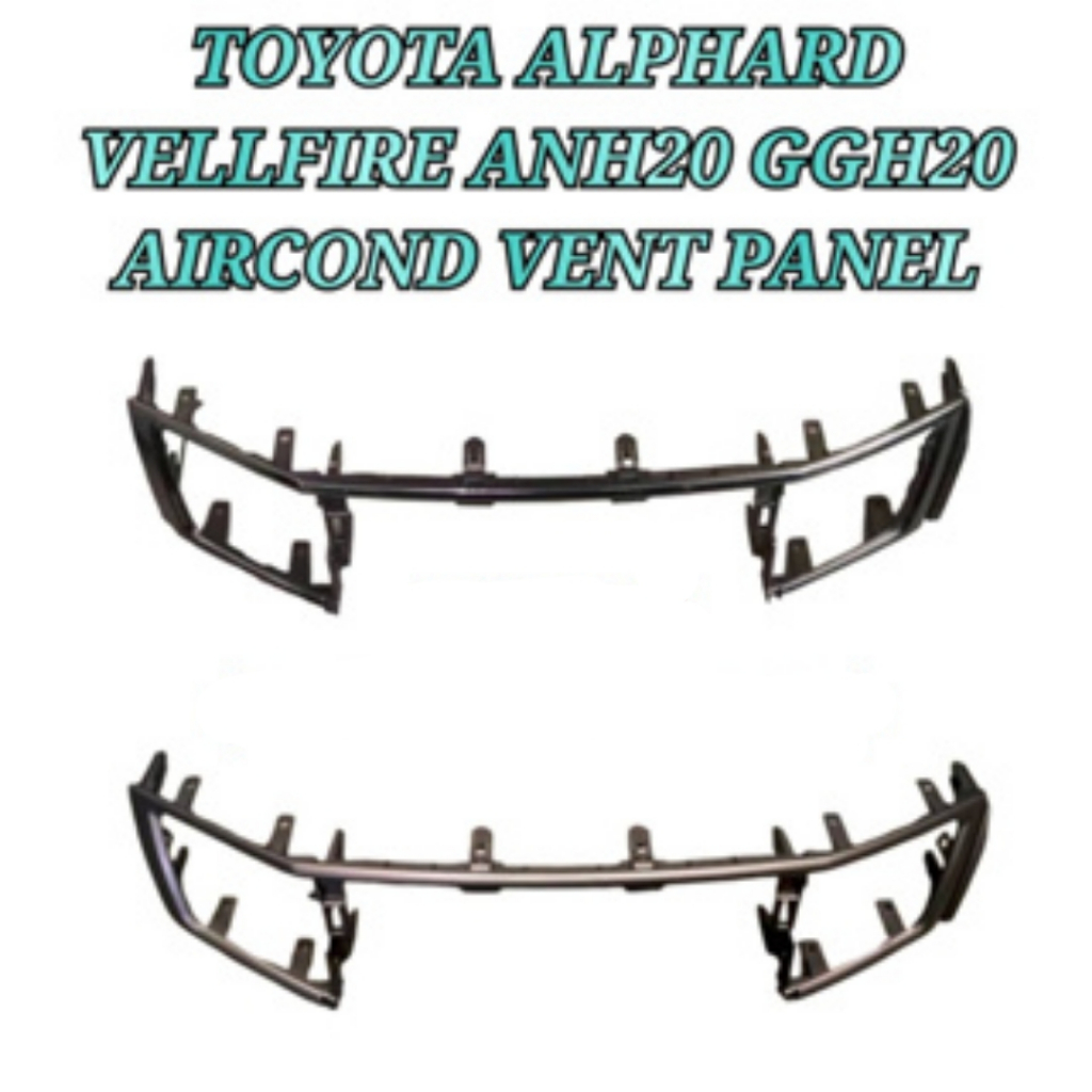 Aircond Vent Panel / Penghawa Dingin Toyota Alphard Vellfire ANH20 08 ...