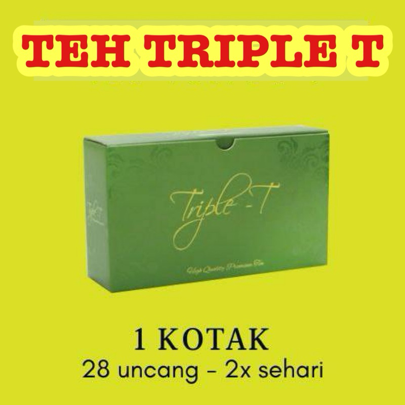 🔥Triple T - Triple Tea🔥 Teh Triple T by DrAzlan Pengedar Sah + FREE ...