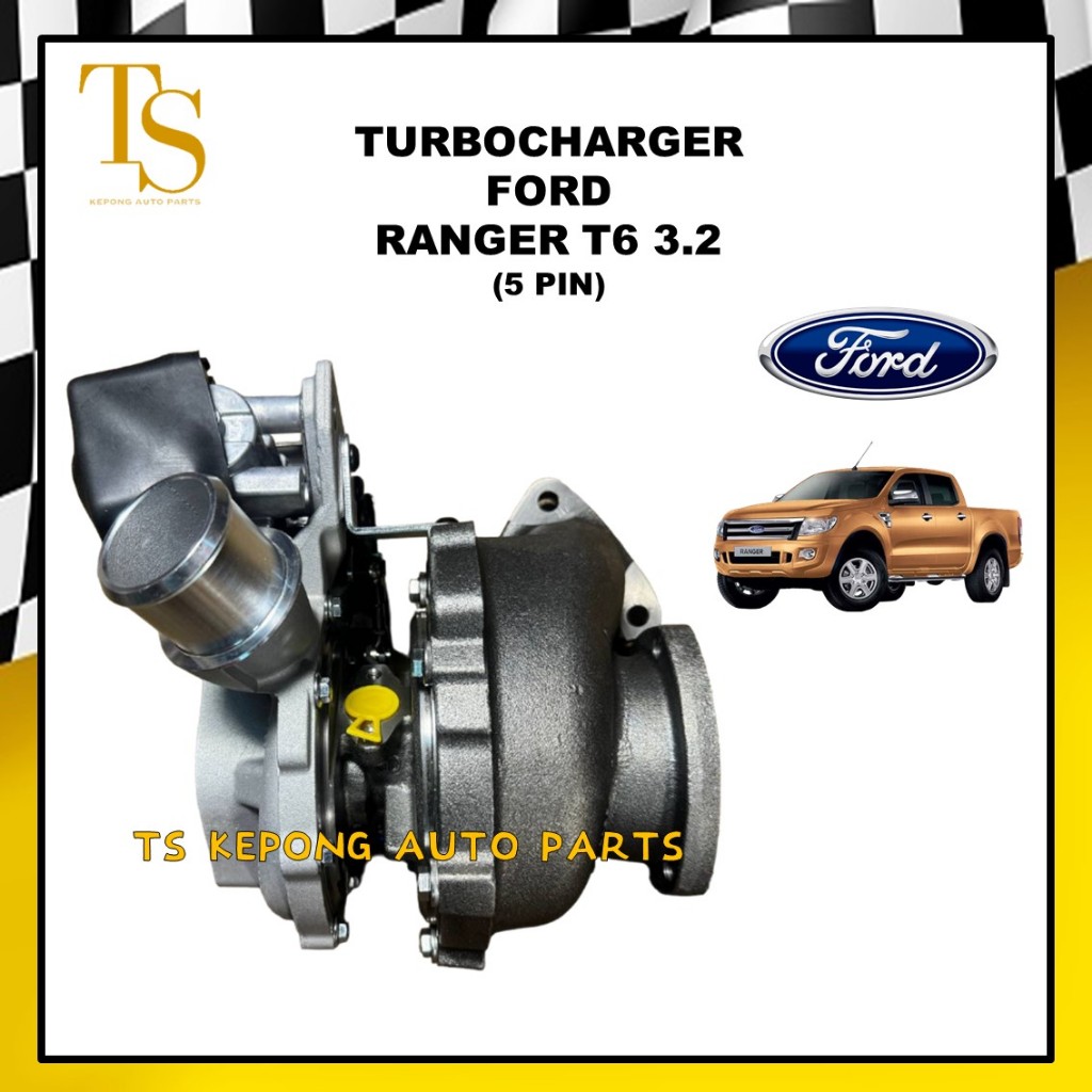 TURBO TURBOCHARGER FOR FORD RANGER T6 3.2 - 5 PIN | Shopee Malaysia