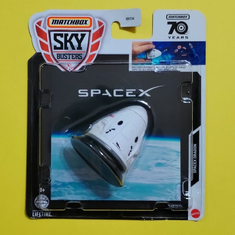 [New] Matchbox Sky Busters SpaceX | Shopee Malaysia