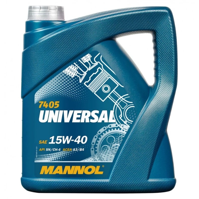 Mannol Universal 15W-40 4 Liter Engine Oil | Shopee Malaysia