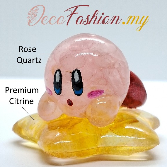Mini Warp Star Kirby 迷你乘星卡比 Multi-Crystal 多重水晶 Natural Crystal Gravel ...