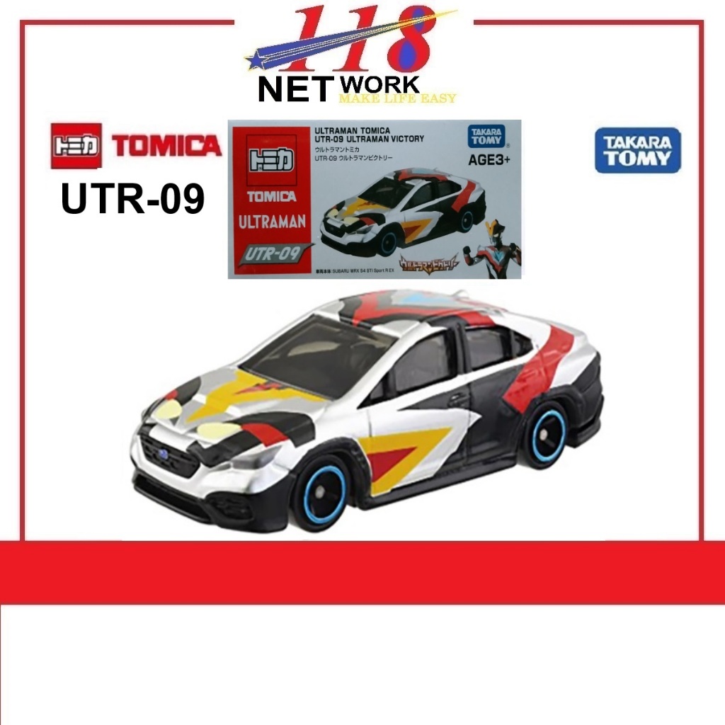 TAKARA TOMY TOMICA Asia Limited Ultraman Victory - Subaru WRX S4 STI ...