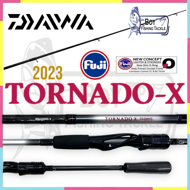 23 DAIWA TORNADO X ROD BAITCASTING SPINNING ROD BC CASTING FISHING ROD | Shopee Malaysia