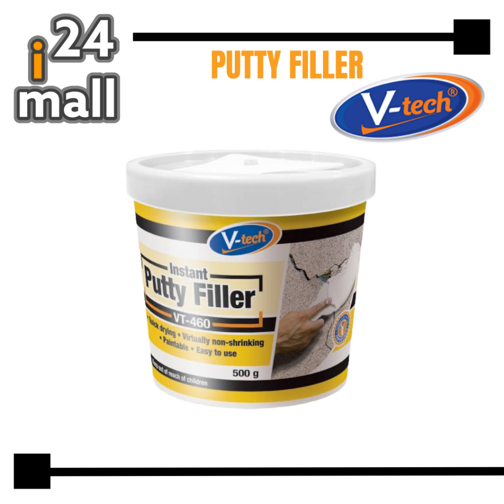 V-Tech Instant Putty Filler Wall Filler (500 Gram) | Shopee Malaysia