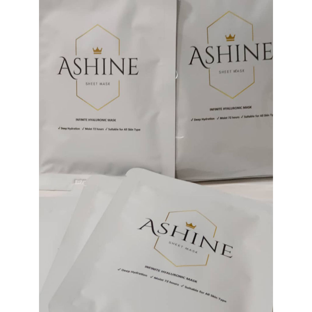 ASHINE Infinite Hyaluronic Mask | Shopee Malaysia