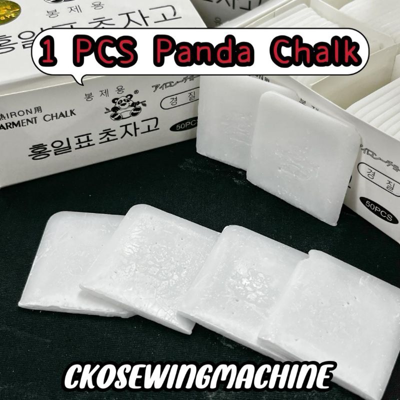 [ 1 PCS ] Panda Vanishing Iron Garment Tailoring Chalk / Kapur Lilin ...