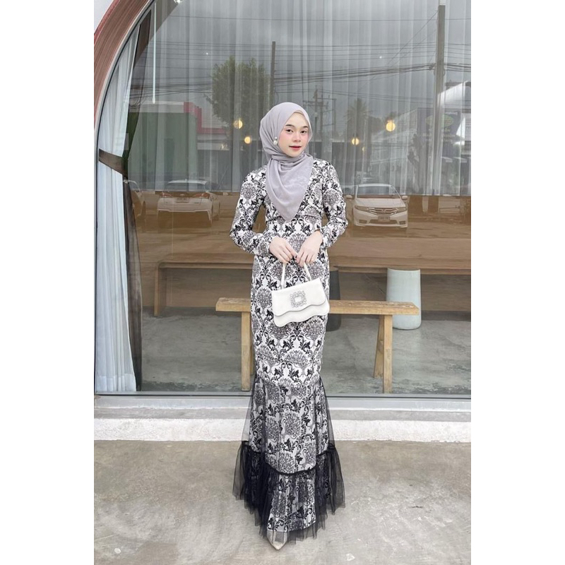 Carmella Rosie Mini Kurung Freesaiz | Shopee Malaysia