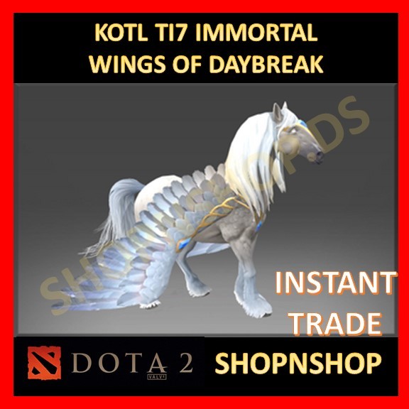 DOTA 2 Keeper Of The Light (KOTL) Ti7 Immortal The Wings of Daybreak Immortal Mount Treasure II ...