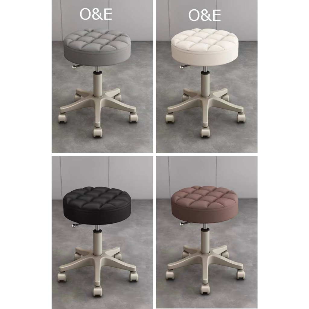 [Ready Stock Fast Post]Hair Salon Round Chair Ajustable Chair Kerusi ...