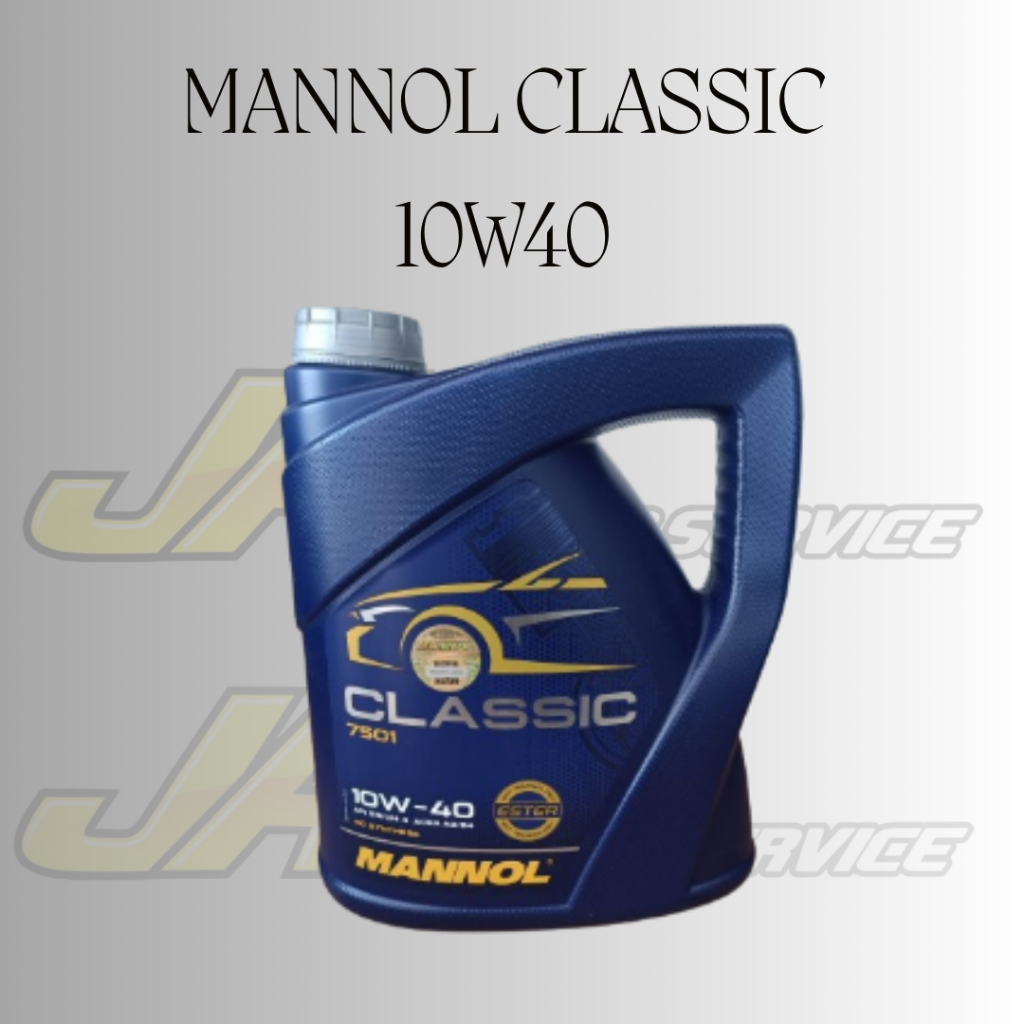 MANNOL Classic 10W40 MN7501- 4L Fully Synthetic Engine Oil (HC ...