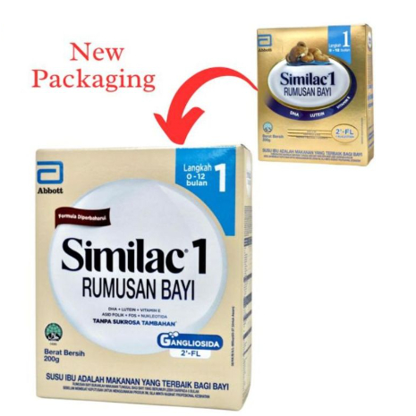 Expiry Nov 2025 SIMILAC STEP 1 GOLD 200g x 12 BOXES (NEW PACKAGING ...