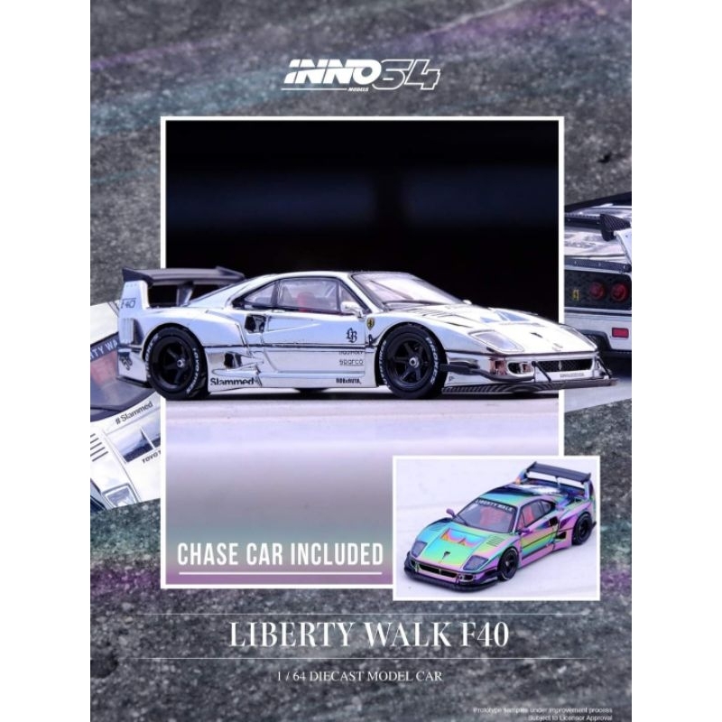 Inno64 Ferrari F40 LBWK HEC BEIJING Event Limited Liberty Walk F40 Inno ...